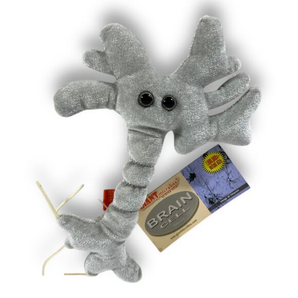 giant | Toys | Giant Microbes Brain Cell Plush Neuron Synapse Toy ...
